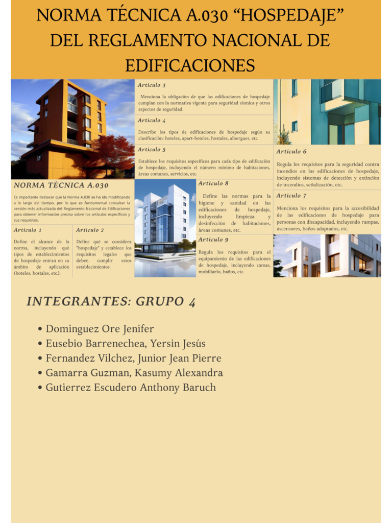 Norma Técnica A.030 | PDF