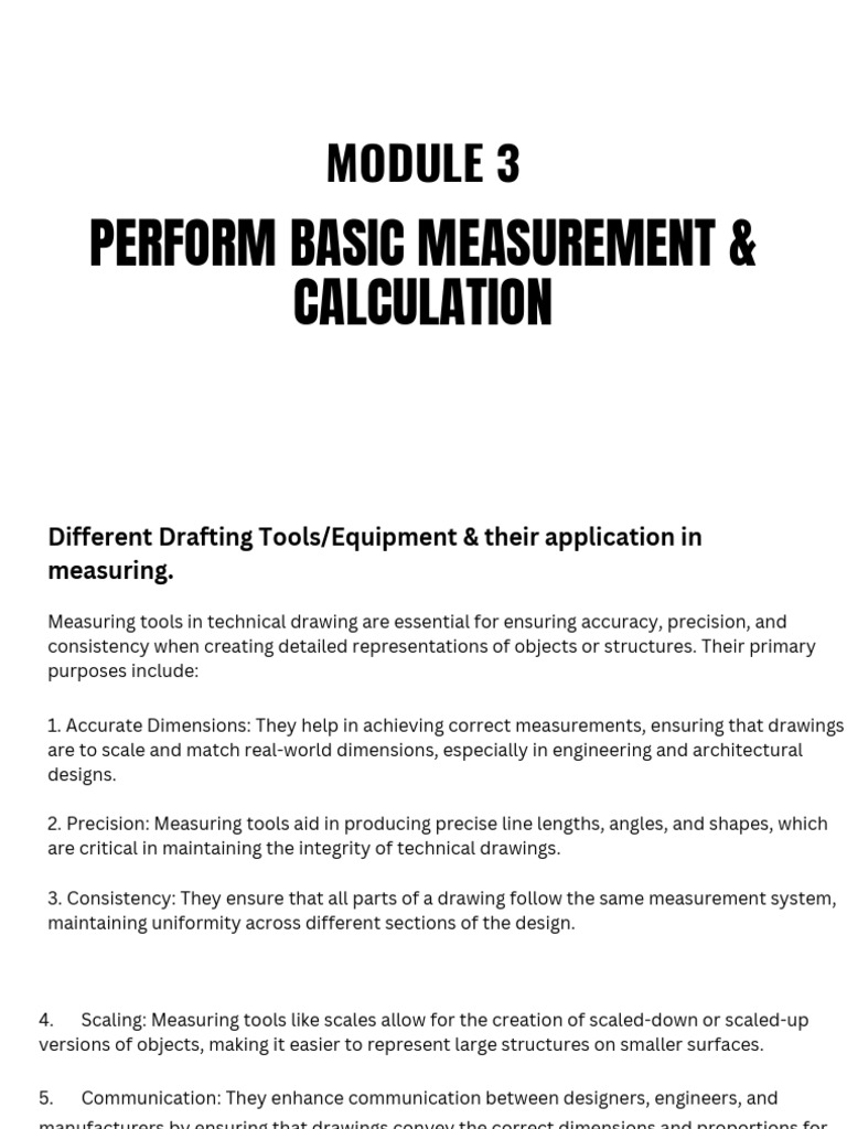 m3 Perform Basic Measurement Calculation | PDF | Odds | Foot (Unit)