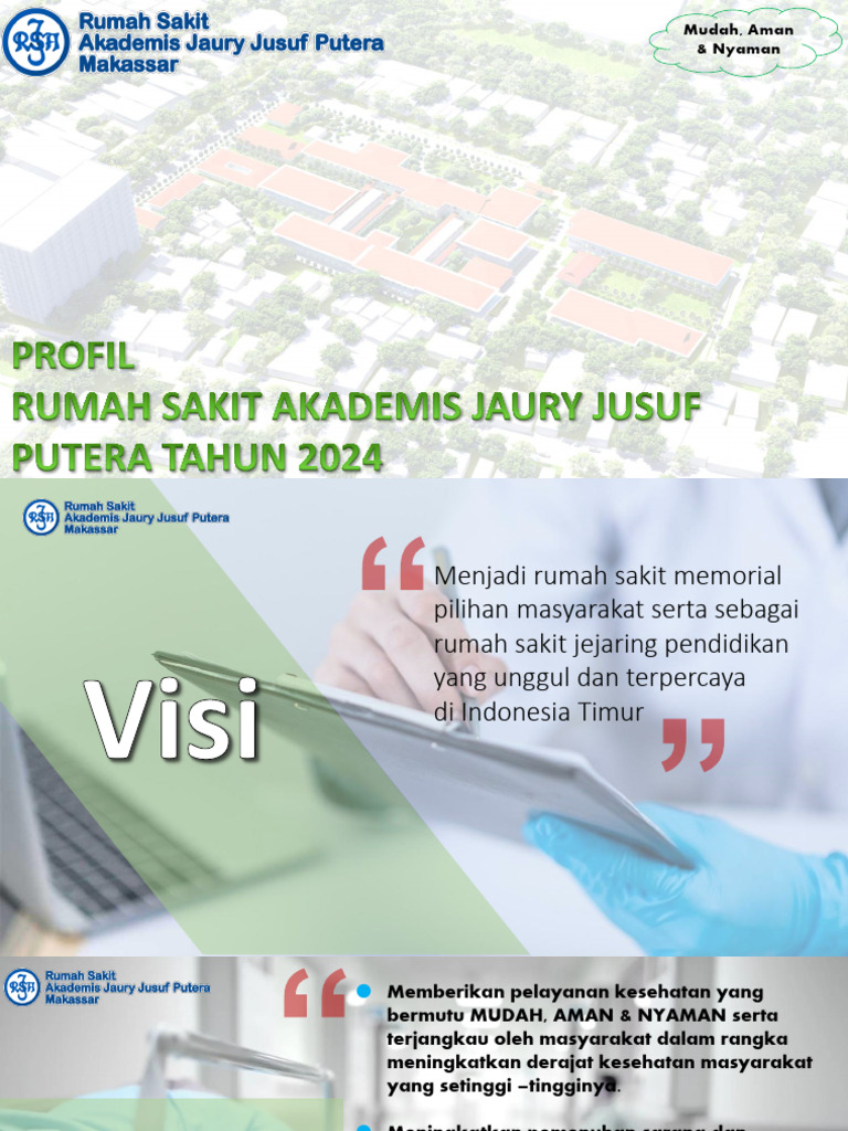 Profil RS Akademis Jaury Jusuf Putera 2024 | PDF
