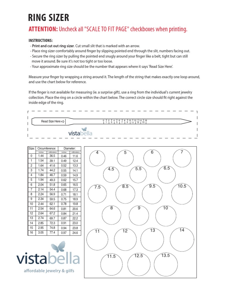 VB Ringsizer | PDF | Self-Improvement