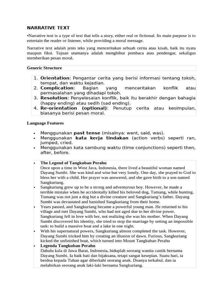 Narrative Text | PDF