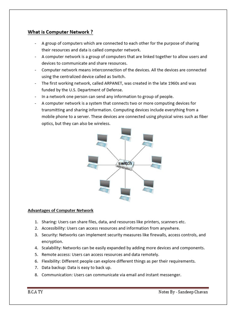 chap_1 | PDF | Network Topology | Computer Network