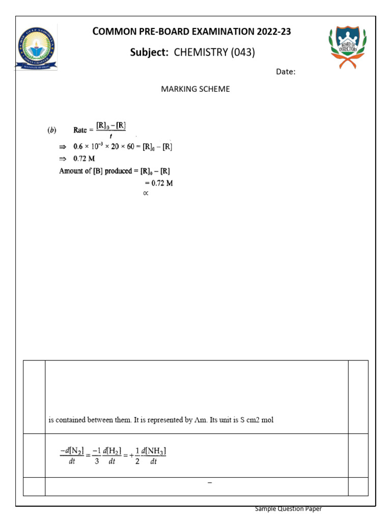 2.Chemistry Ms | PDF | Chemical Reactions | Chemistry