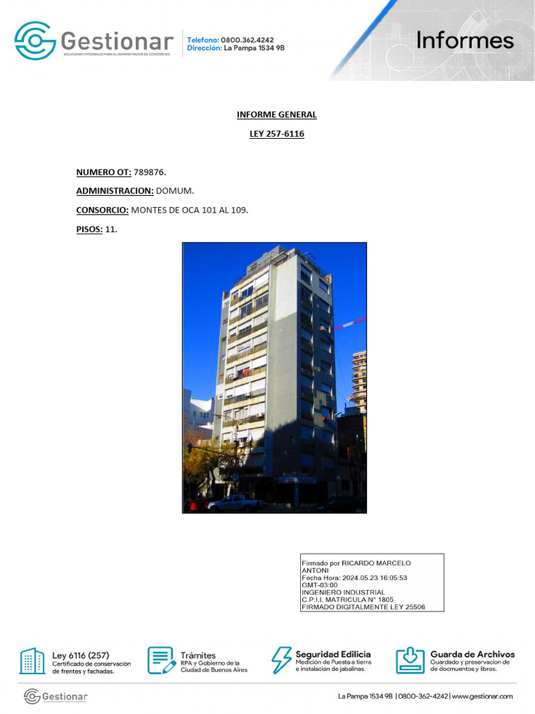 OT-789876-MONTES DE OCA 101 AL 109-ICR-AR-05.24-ID-ADM-30028 - Signed | PDF