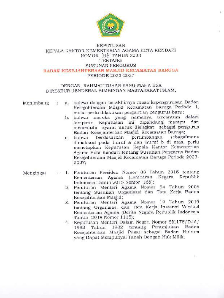 SK BKM Baruga | PDF