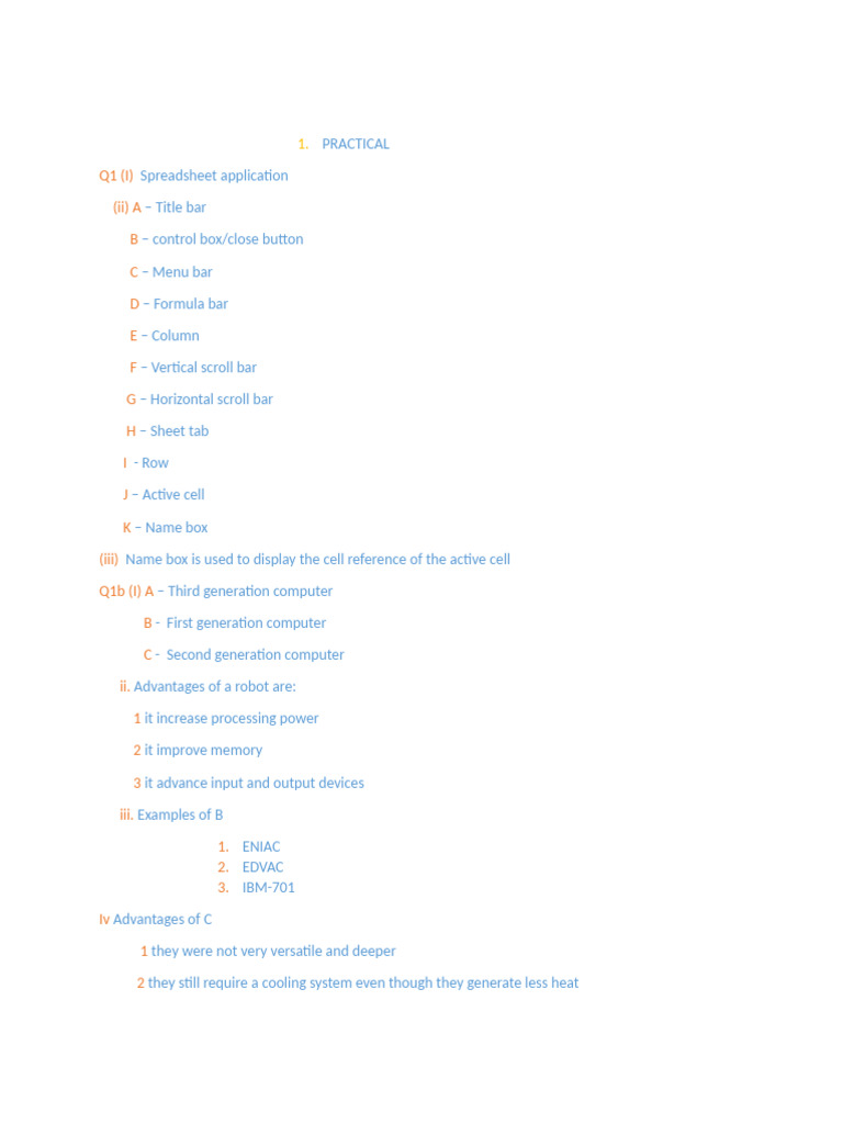 B7 ICT Marking Scheme | PDF | Booting | Input/Output