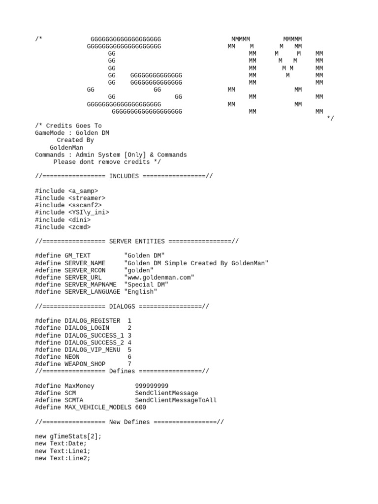 Golden Dm | PDF | Software | Computing