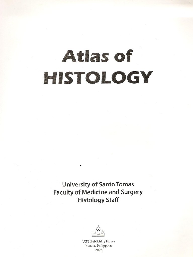 Atlas of Histology | PDF