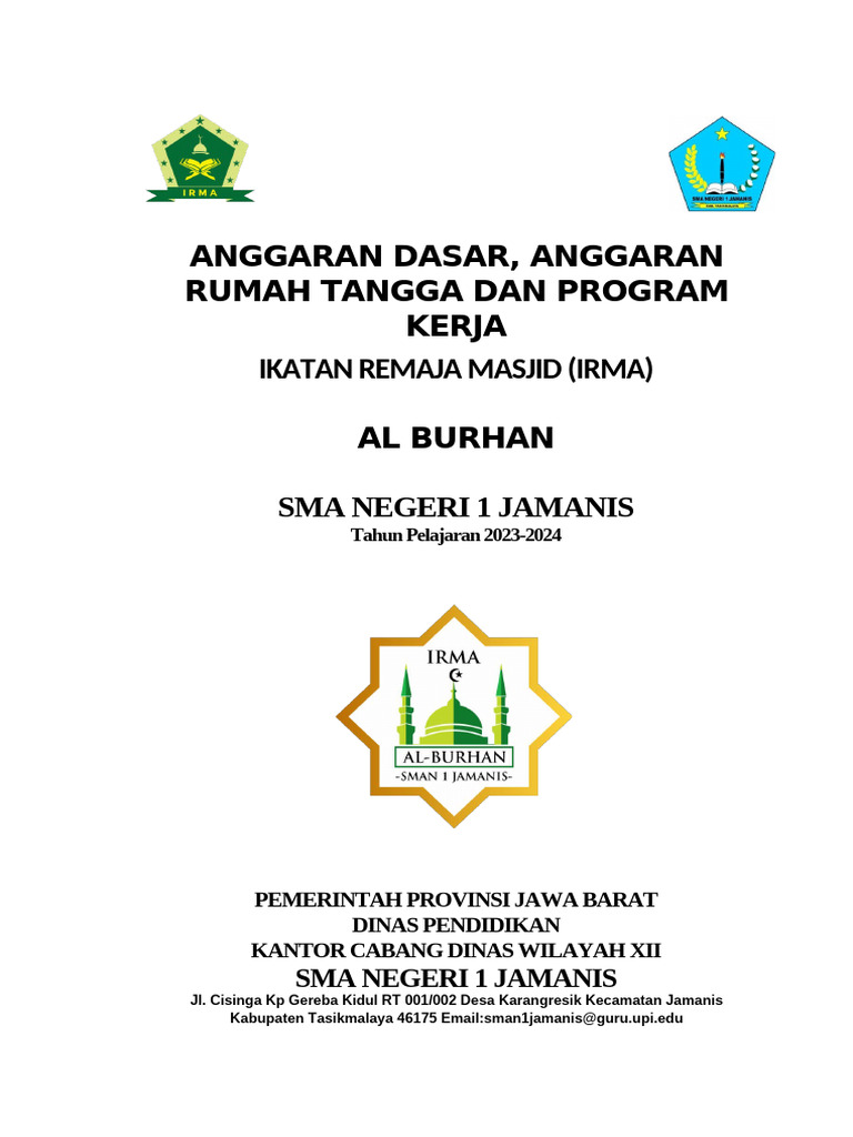 COVER AD-ART Proker IRMA 2023-2024 | PDF