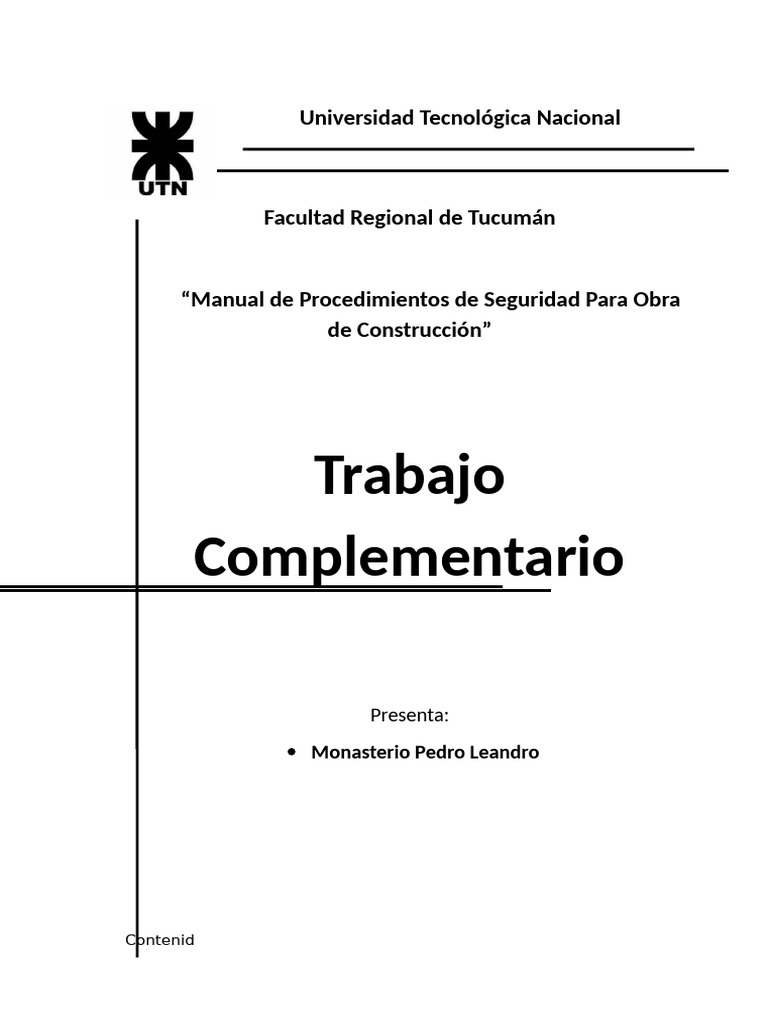 Trabajo Complementario | PDF
