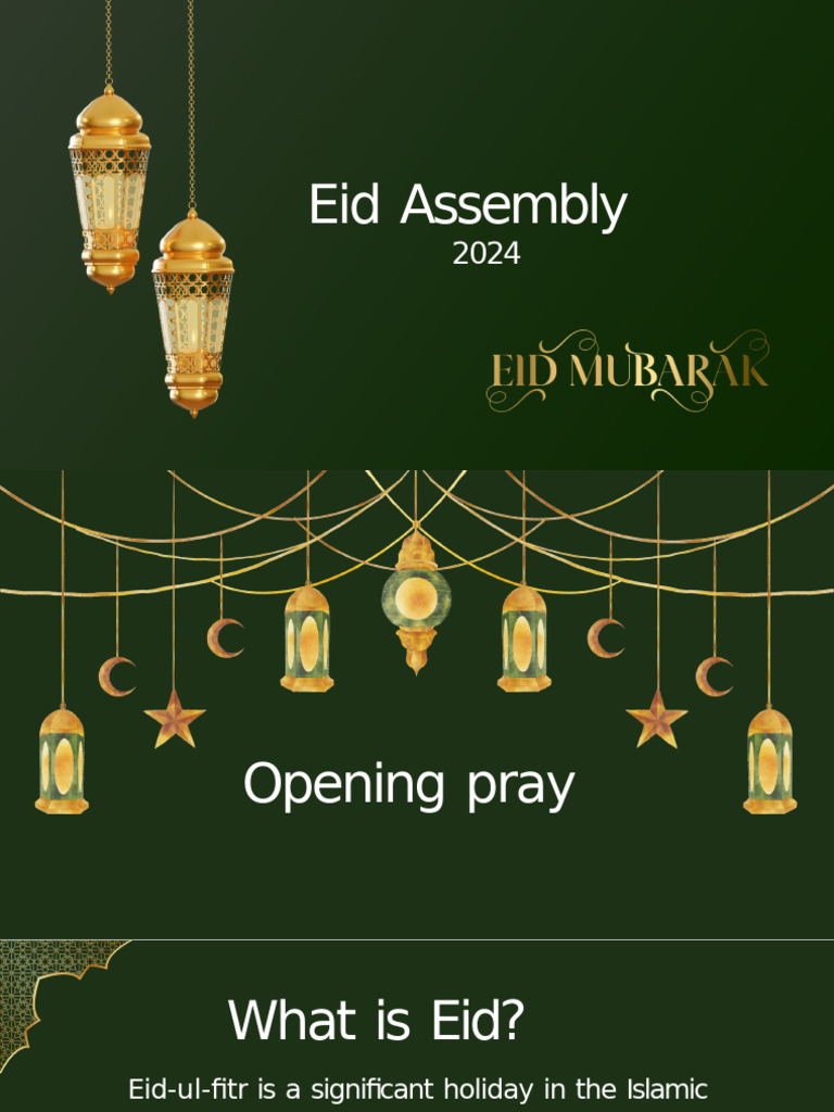 Eid Assembly | PDF