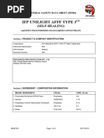 Afff MSDS | PDF | Firefighting | Chemistry