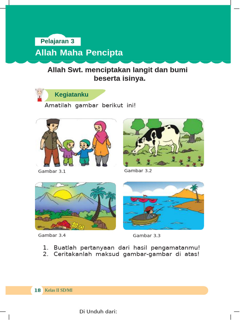 BAB 3 Allah Maha Pencipta | PDF