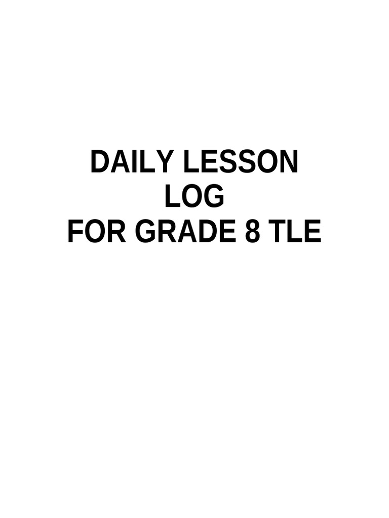 Grade 8 TLE Lesson on Hand Tools | PDF | Learning | Teachers