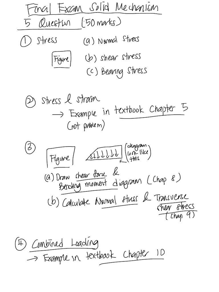 Final Exam Hints | PDF