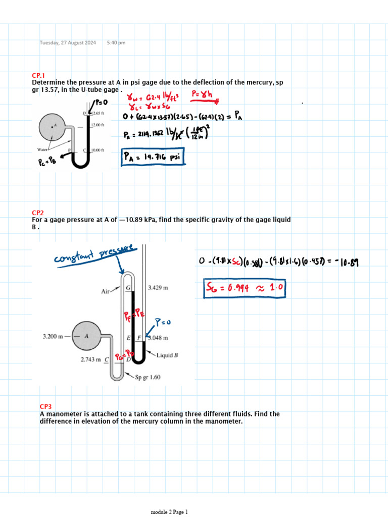 Module 2 Solution Manual | PDF