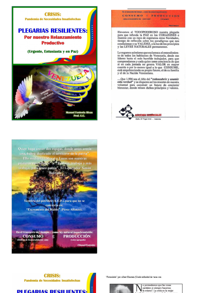 OPUSCULO Plegarias Resilientes | PDF | Venezuela | Papa Francisco