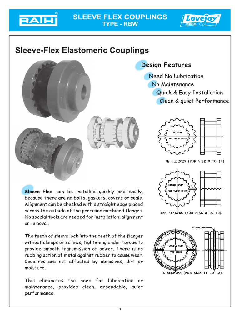 Sleeve Flex RBW | PDF