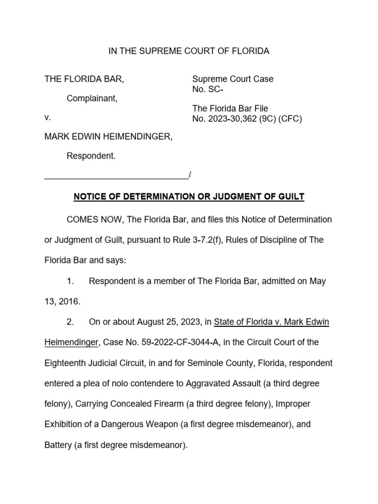 Notice - Notice | PDF | Plea | Public Law
