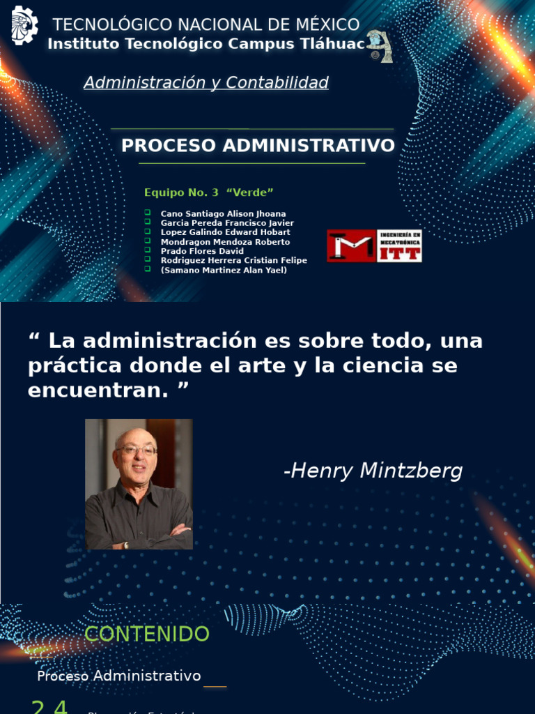 Proceso Admin Expo Final | PDF | Planificación | Toma de decisiones