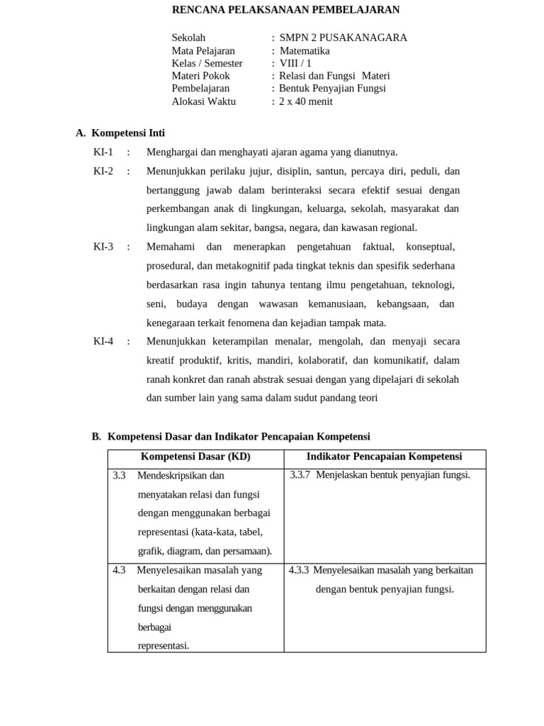 Bu Rahayu RPP Ukin IPA 2024 | PDF