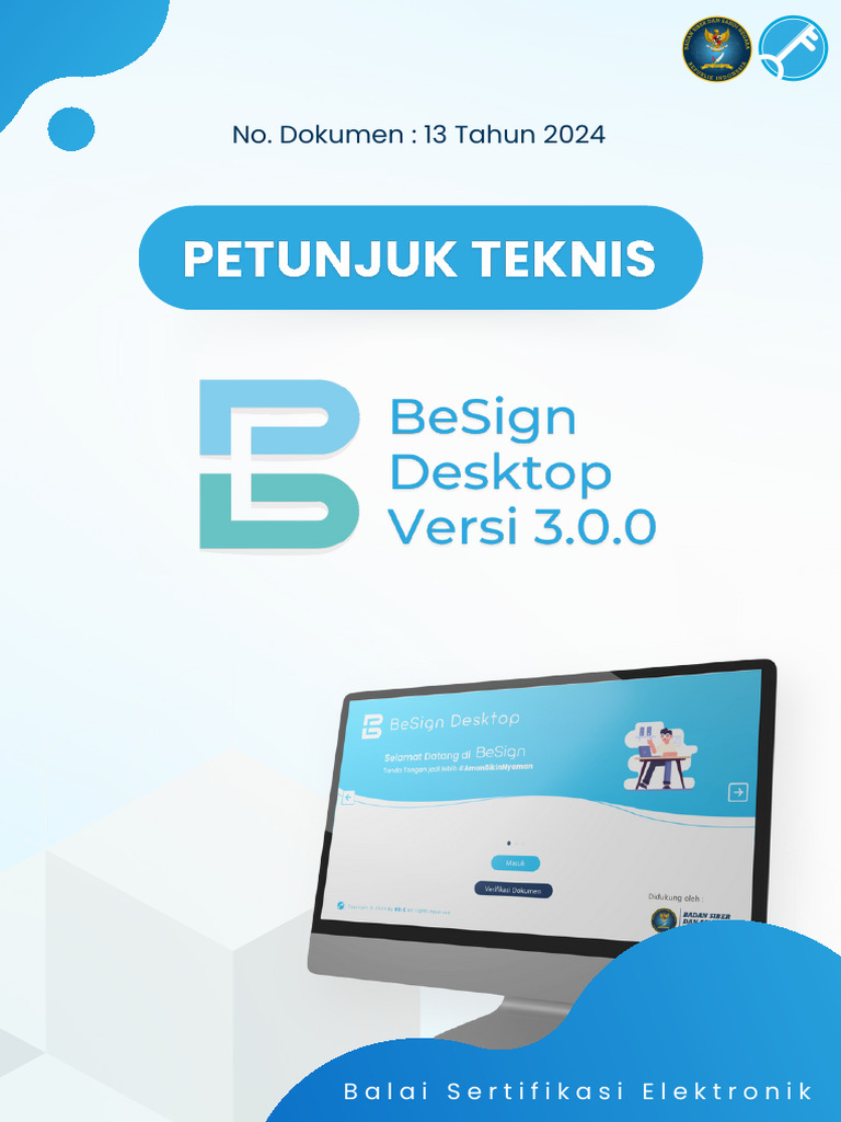 Petunjuk Teknis Penggunaan Aplikasi Besign Desktop | PDF