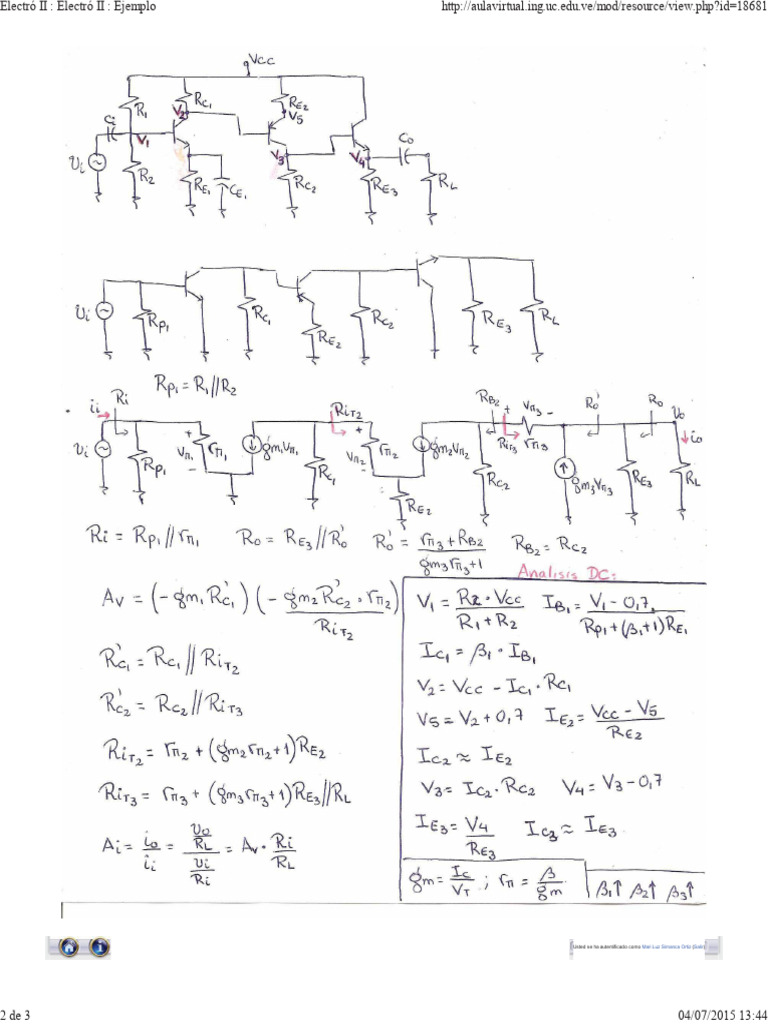 Ejemplo de Cascada Electro Ii | PDF