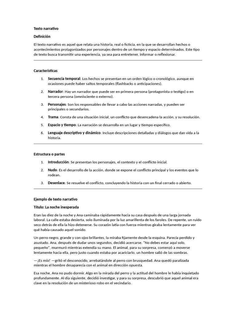 Texto Narrativo JONATHAN | PDF | Narración