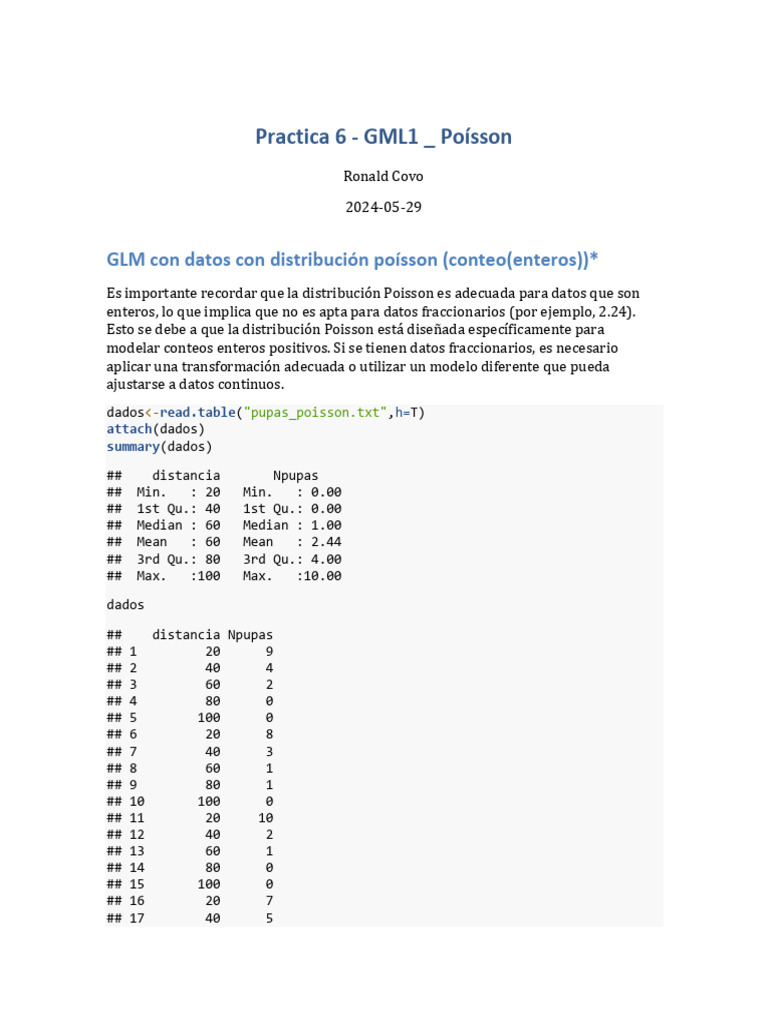 POISSON | PDF