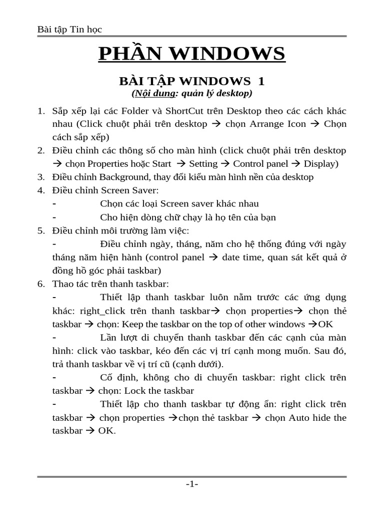 Bai-Tap Thuc Hanh | PDF