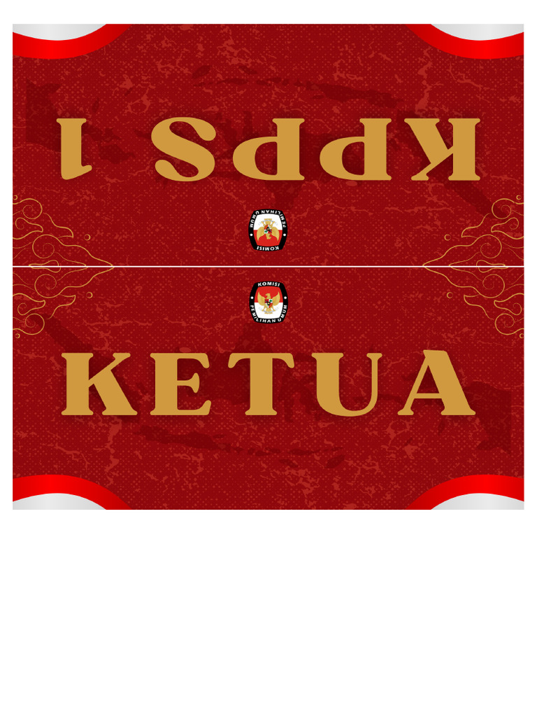 PAPAN NAMA KPPS 1-7 + PTPS | PDF