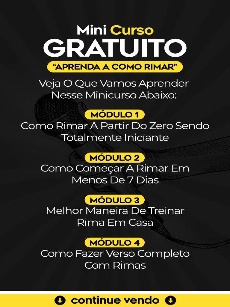 CURSO GRÁTIS de RIMA (BAIXE o PDF | PDF