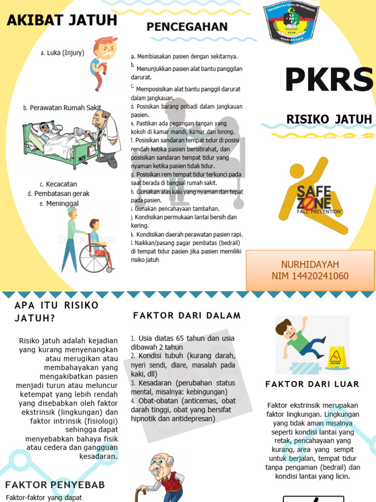 Leaflet Resiko Jatuh | PDF