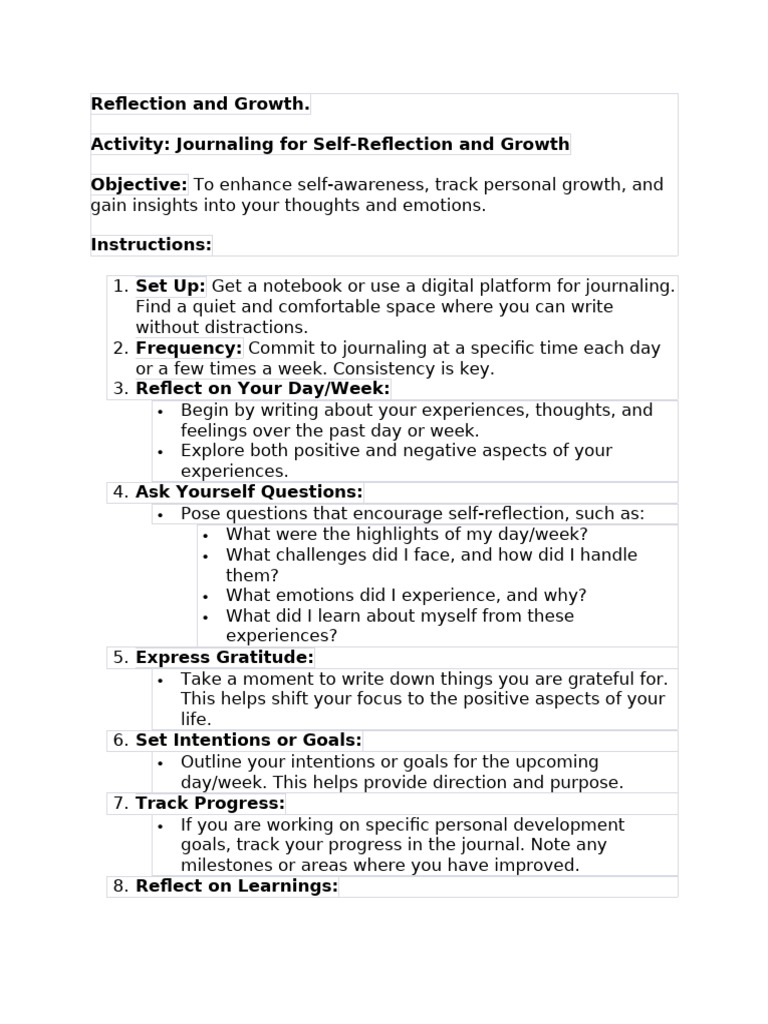 PerDev My Journal | PDF | Self Awareness | Thought