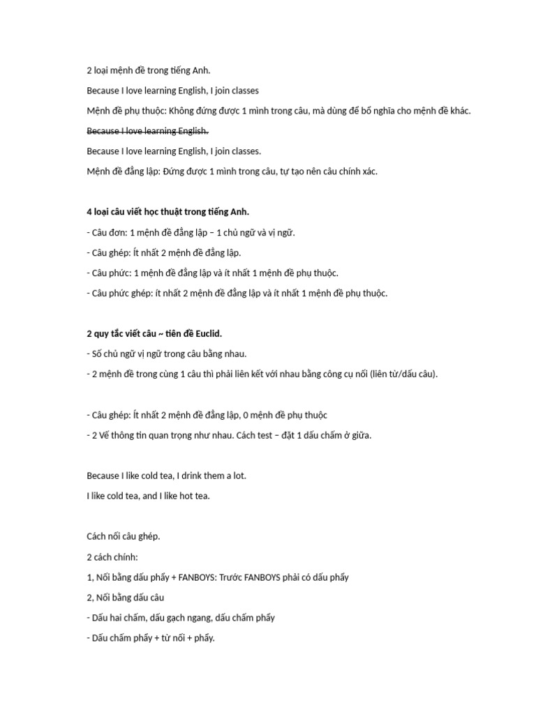 Lesson 15 - Compound Sentences | PDF