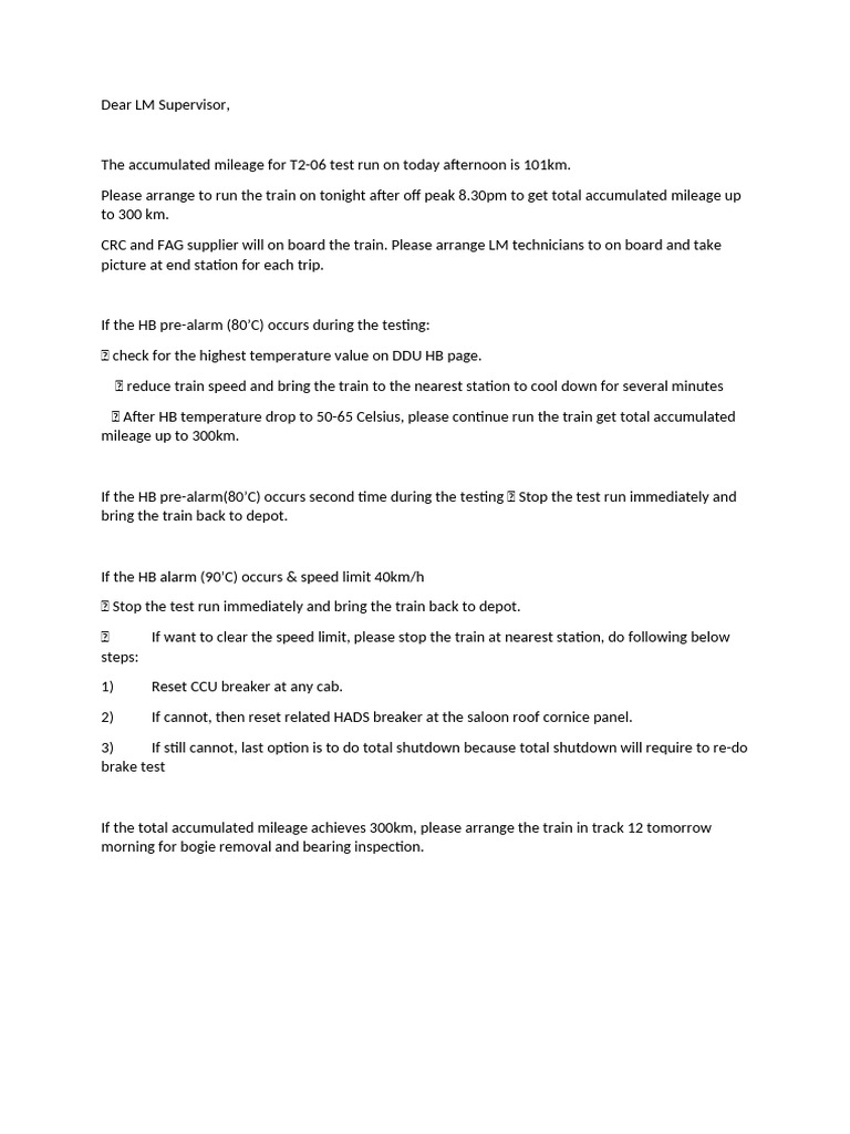 HB Procedure Draft | PDF