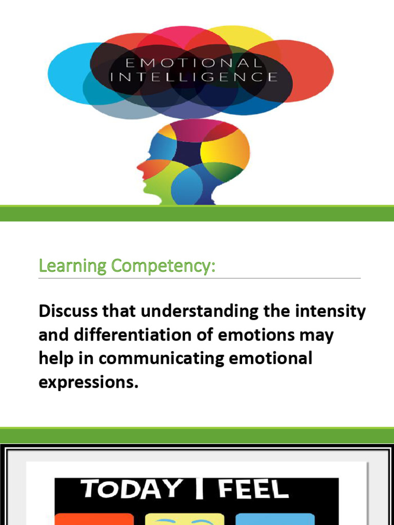 Module 8 - EMOTIONAL INTELLIGENCE | PDF | Emotional Intelligence | Intelligence