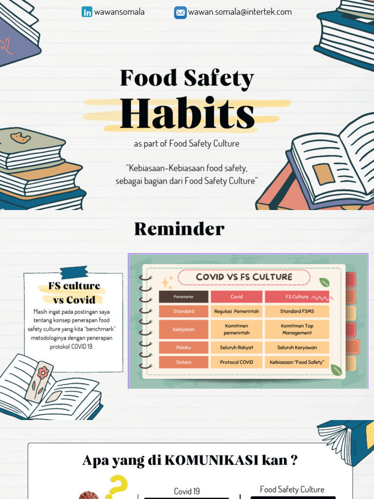 Food Safety Habbits | PDF
