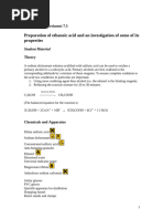 Oxidation of Ethanol in A Level Chemistry | PDF | Distillation | Ethanol