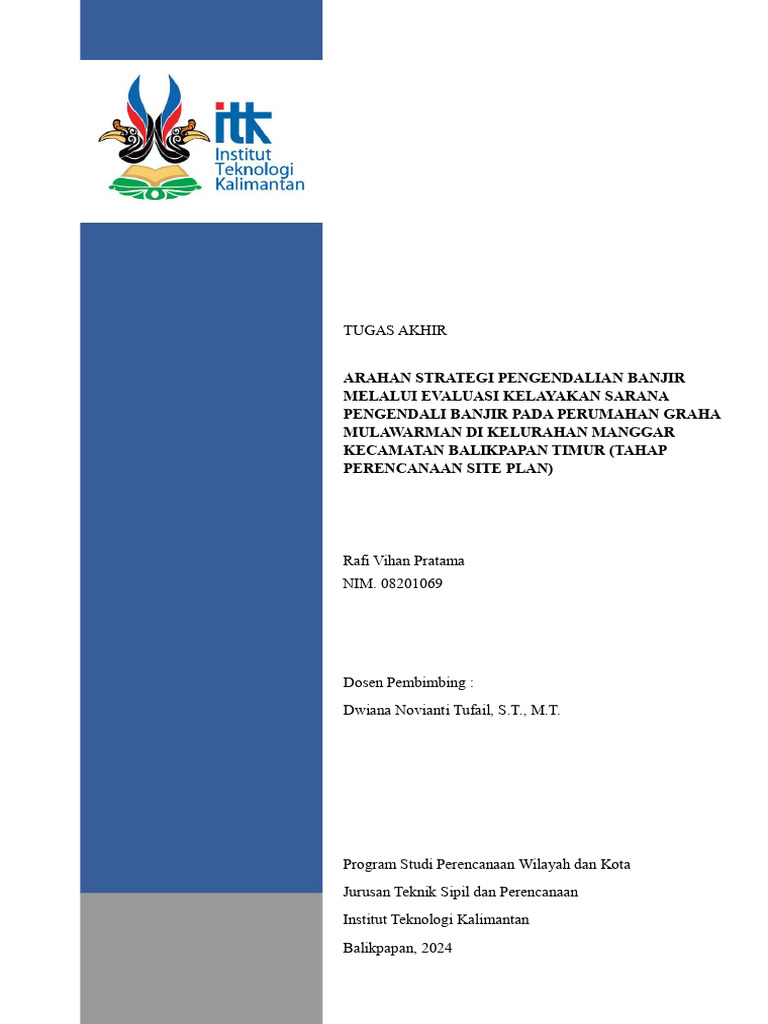 Draft Pelaporan TA Final Rafi Vihan Pratama (FIX) | PDF