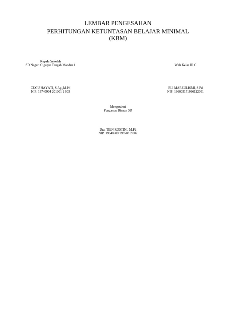 KKM SMTR 1 New.... | PDF