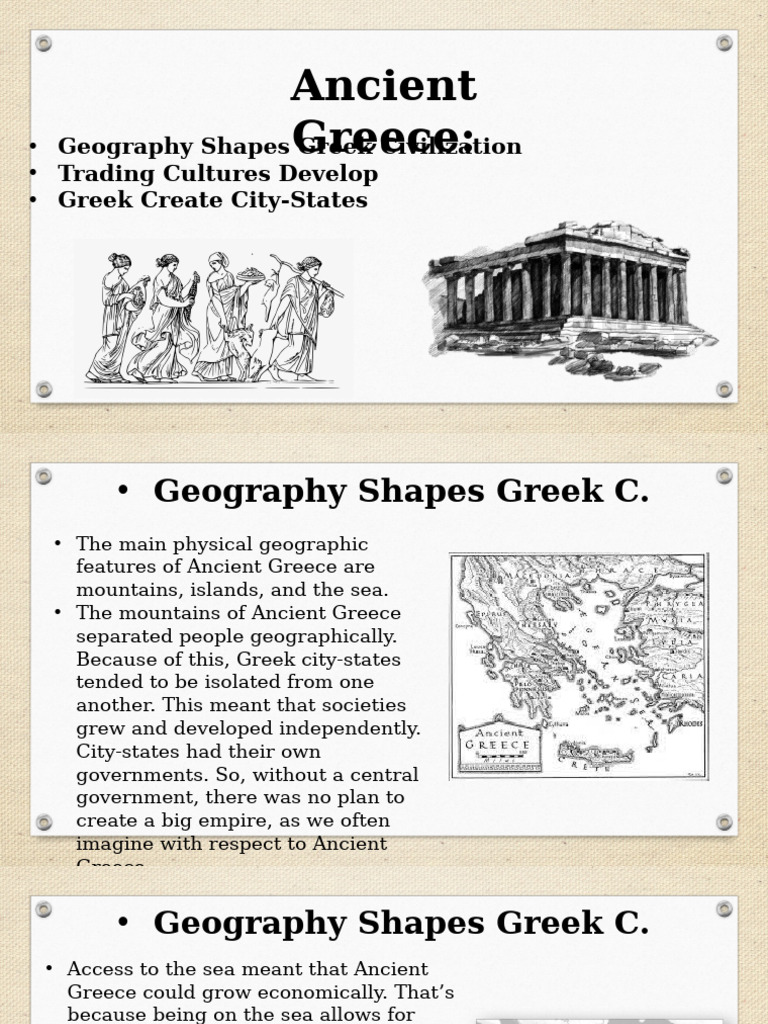 Ancient Greece Oral Presentation | PDF | Greece