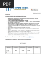 O Level Timetable: Oct-Nov 2025 | PDF | Qualifications | Student ...