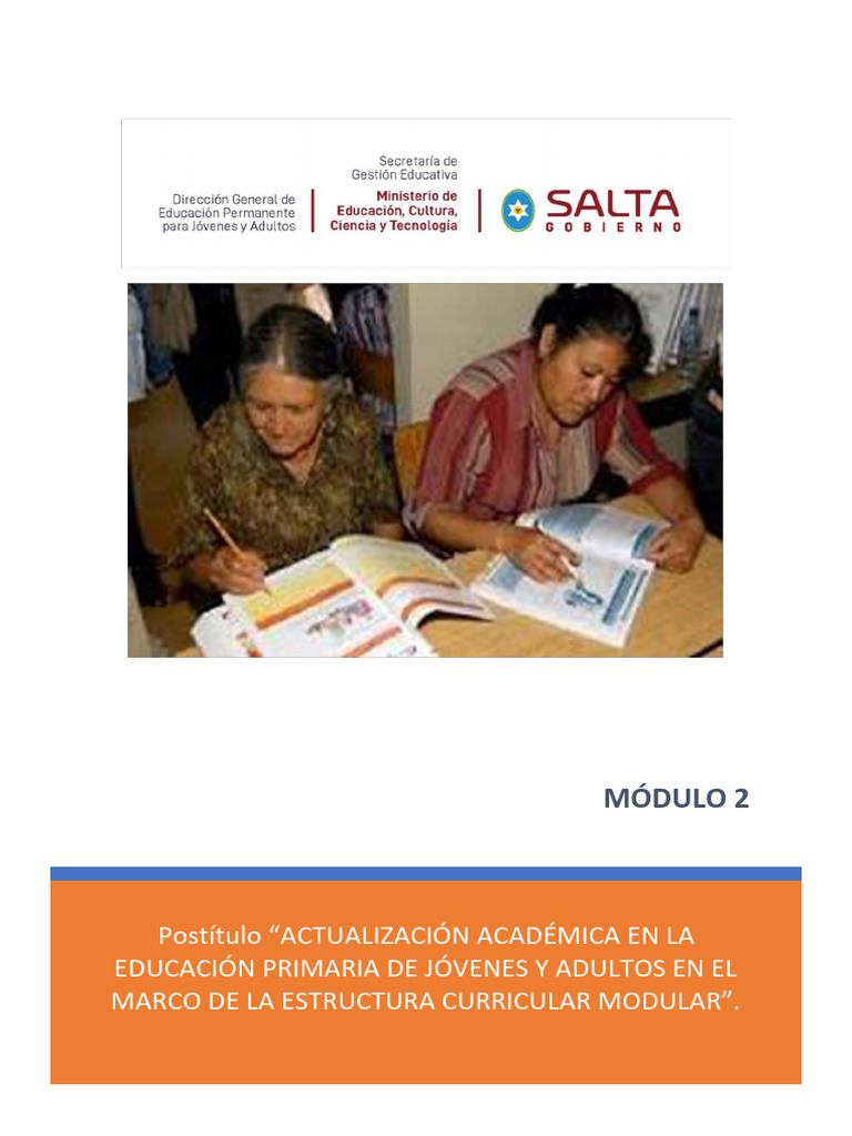 Módulo 2. EL DESARROLLO DE CAPACIDADES EN LA EPJA | PDF | Aprendizaje | Conocimiento