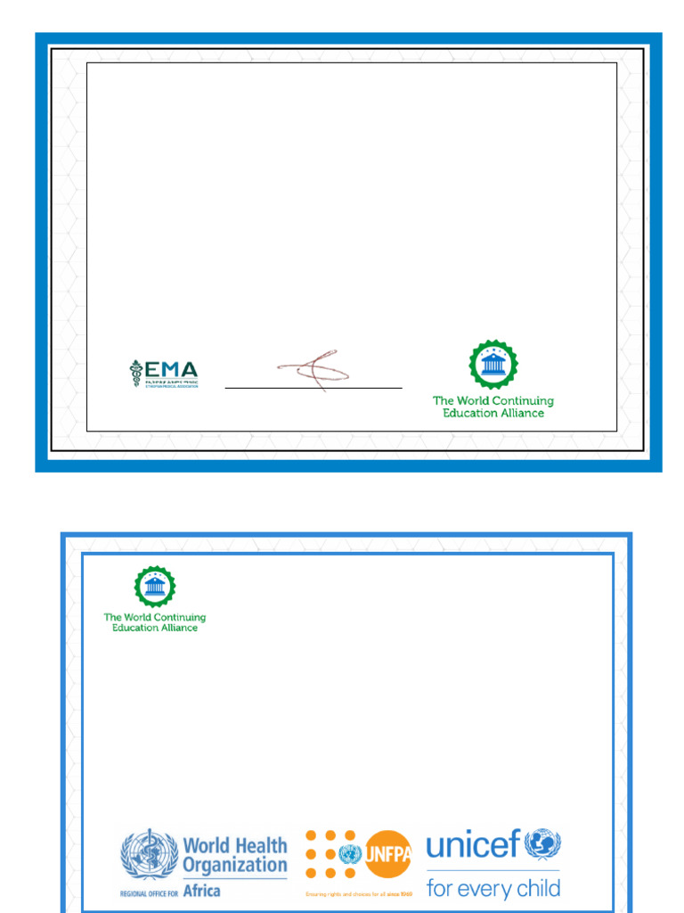Certificate of Completion: Mba, MSC, MSC, PHD | PDF