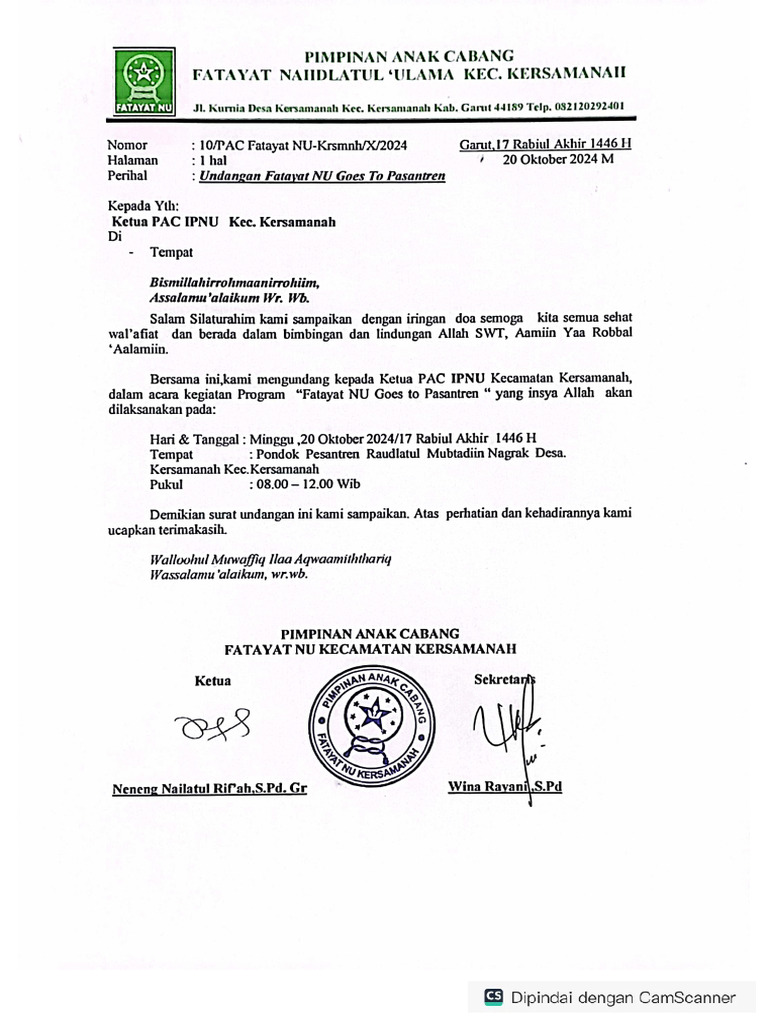 Contoh Surat | PDF