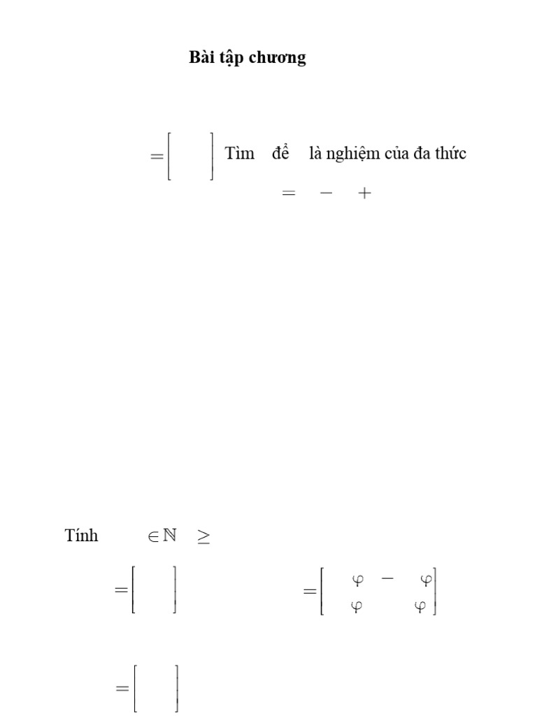 BT C1.Matran-đã G P | PDF