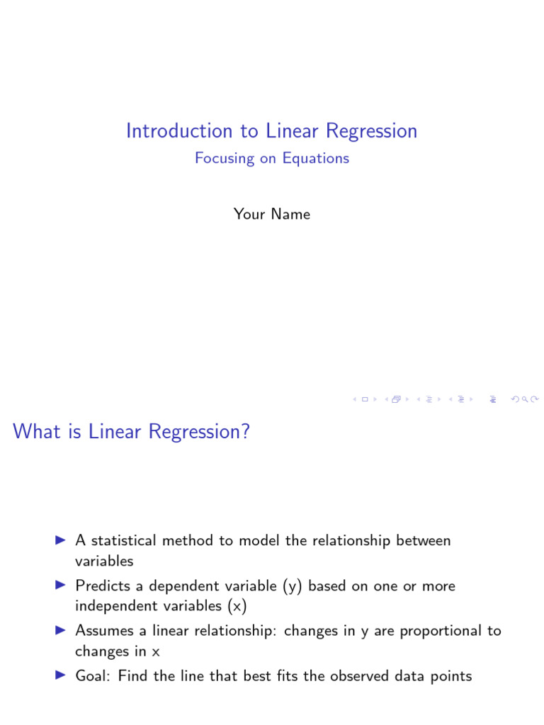 Regression Pdf Linear Regression Ordinary Least Squares