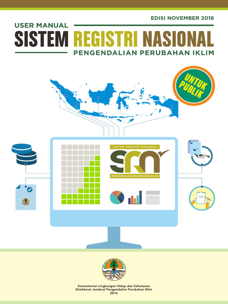 Peraturan Dokumen Direktorat Jenderal Pengendalian Perubahan Iklim Manual Publik SRN | PDF