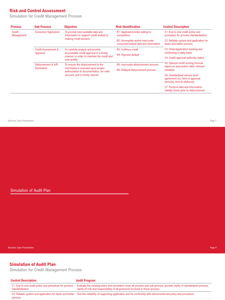 Business Case 3 | PDF | Simulation | Audit